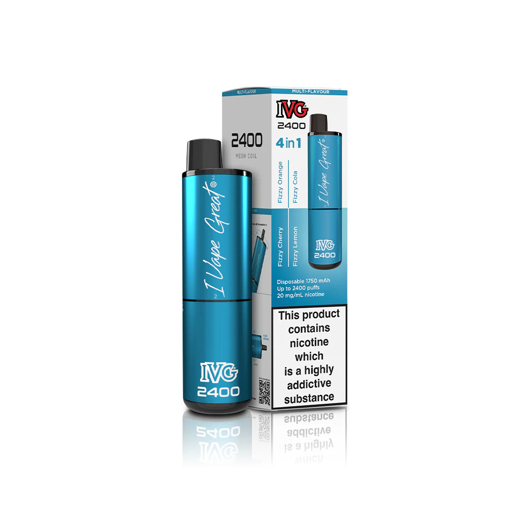 Fizzy Edition IVG 2400 Prefilled Pod Kit | £8.99 | 3 for £25