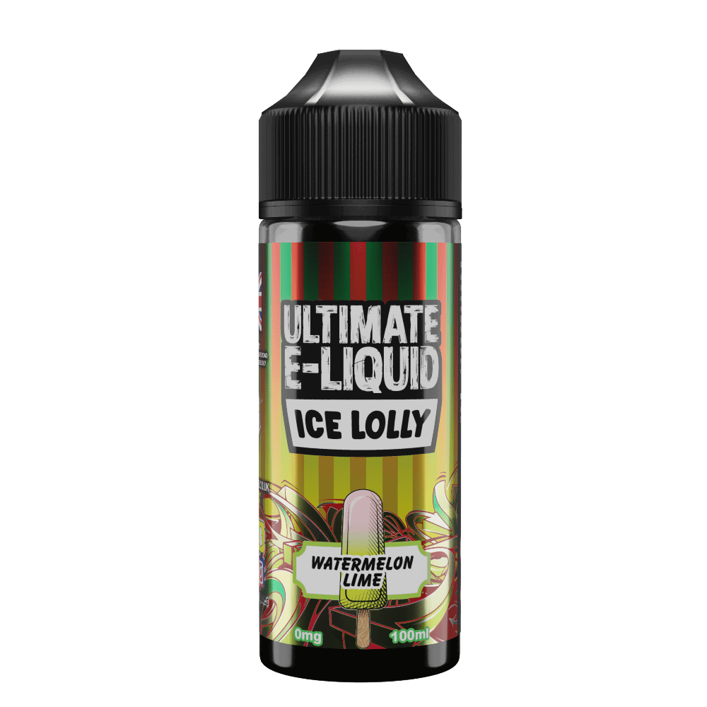 Watermelon Lime 100ml Shortfill by Ultimate Juice Ice Lolly