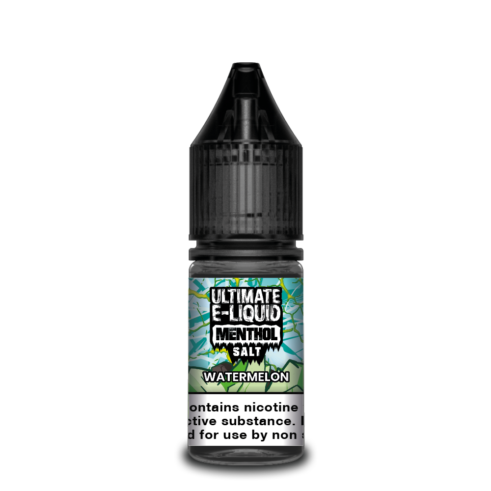 Watermelon Nic Salt E-liquid Ultimate Juice Menthol - 5 for £10