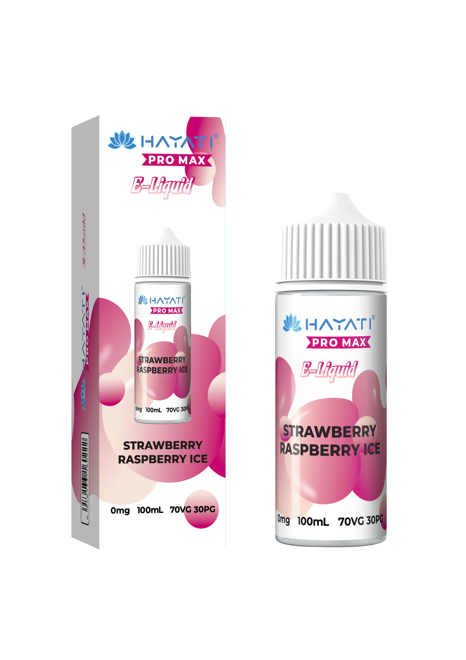Strawberry Raspberry Ice 100ml Shortfill Hayati Pro Max